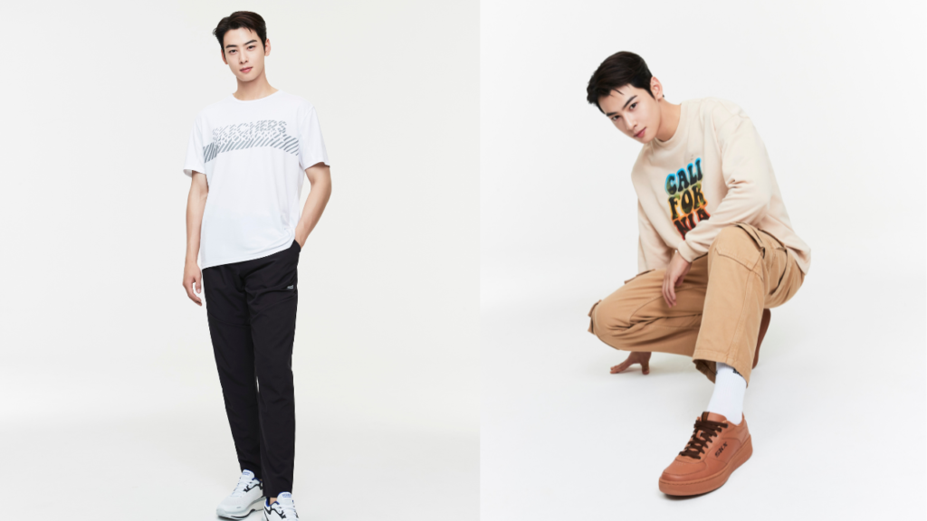 Skechers' New Regional Brand Ambassador, K-Pop Idol, Cha Eun-Woo ...